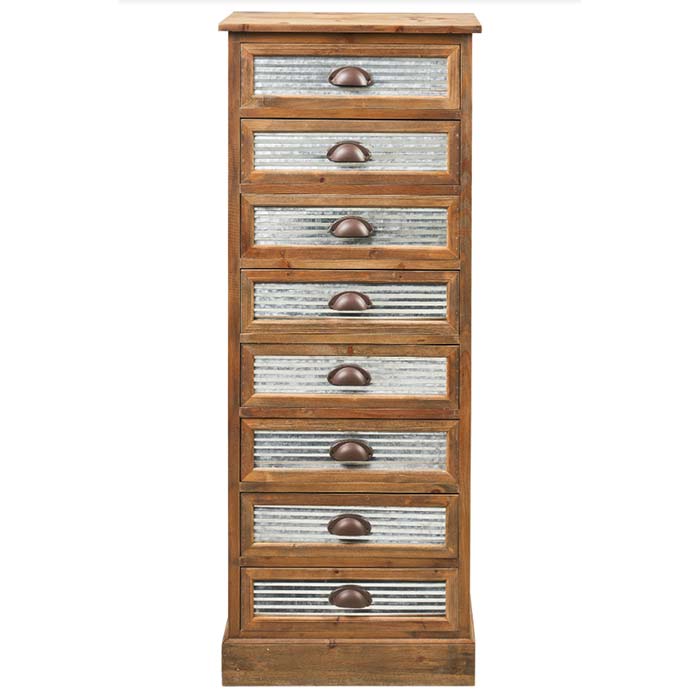 Cassettiera Vintage alta e stretta - prezzo nuovimondi